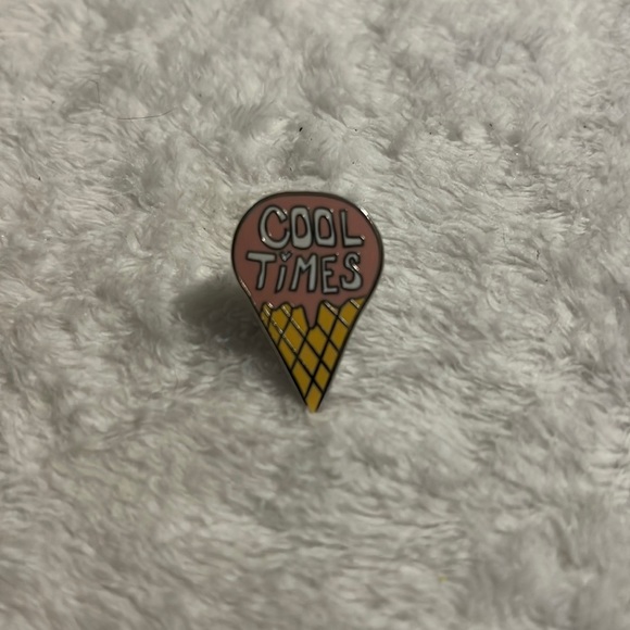 Jewelry | Cool Times Ice Cream Cone Pin | Poshmark